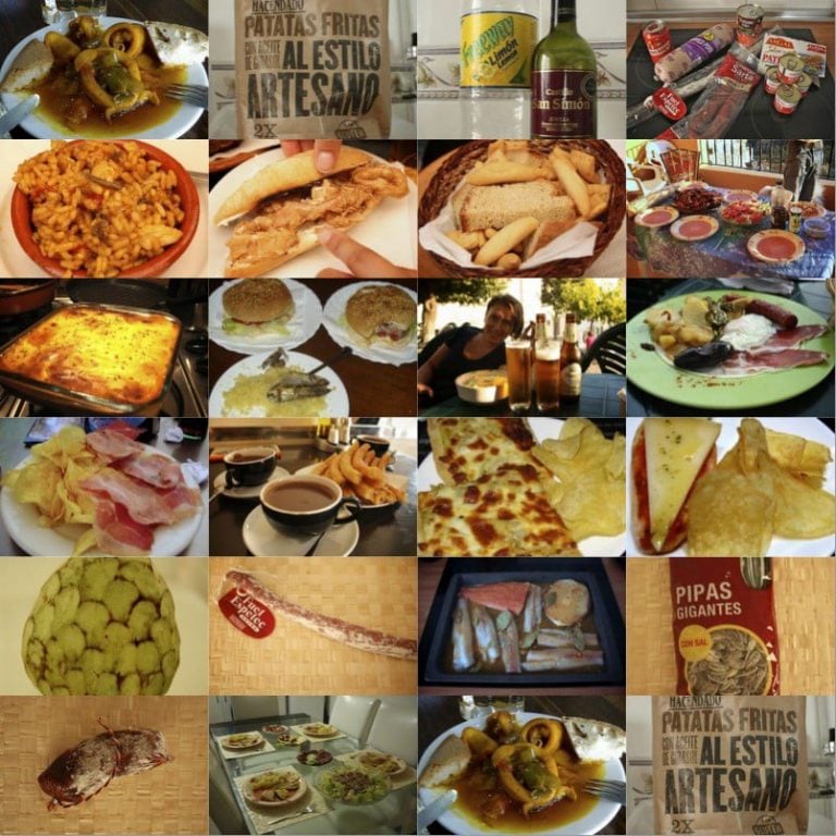 Spania 2011, Ce-am mâncat în Andalusia